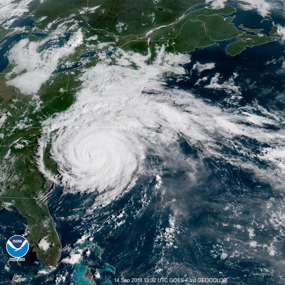 Hurricane Florence - National Center for Disaster Preparedness | NCDP